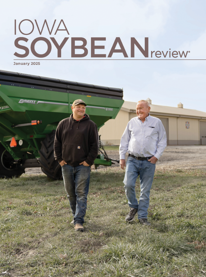 January 2025 Iowa Soybean Review Magazine